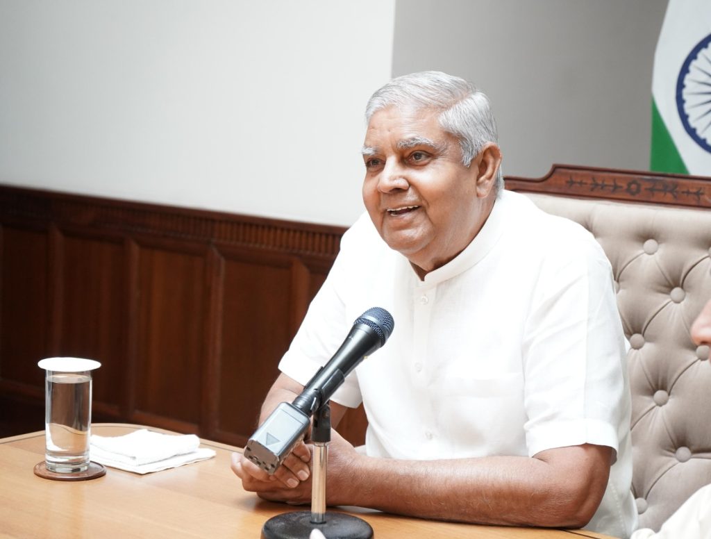 Vice President Jagdeep Dhankar to Visit Telangana & Andhra Pradesh | DD ...