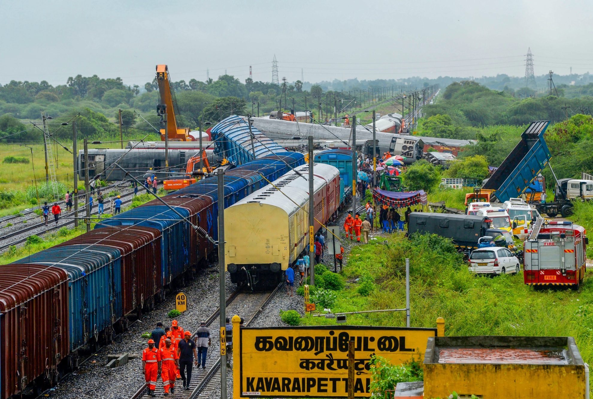 Railways order high-level inquiry into train accident at Kavaraipettai in Chennai