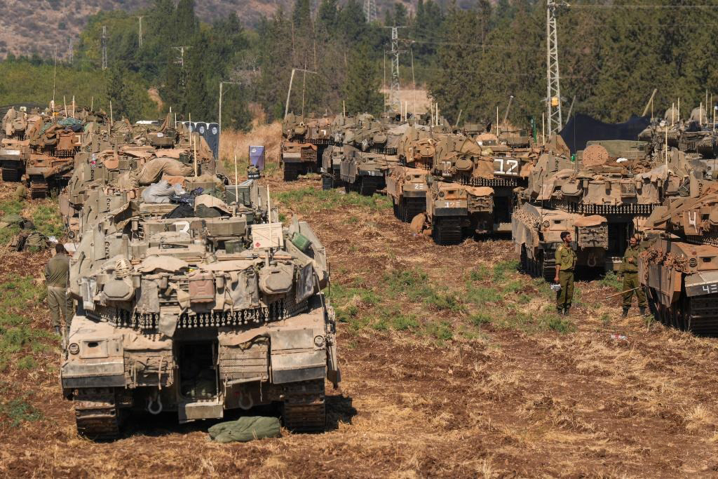 Israeli ground forces push to their deepest point in Lebanon capturing ...