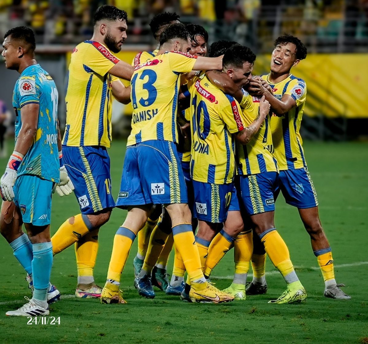 Indian Super League Football: Kerala Blasters FC beat Chennaiyin FC 3 ...
