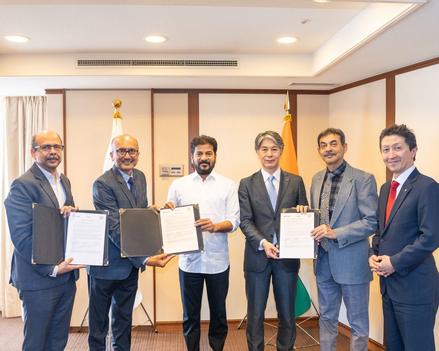 Telangana govt signs MoU with Japanese company Neysa Networks to set up AI data centre cluster