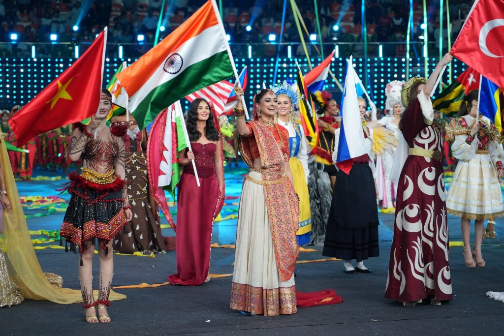 72nd Miss World pageant begins at Gachibowli Indoor Stadium in ...