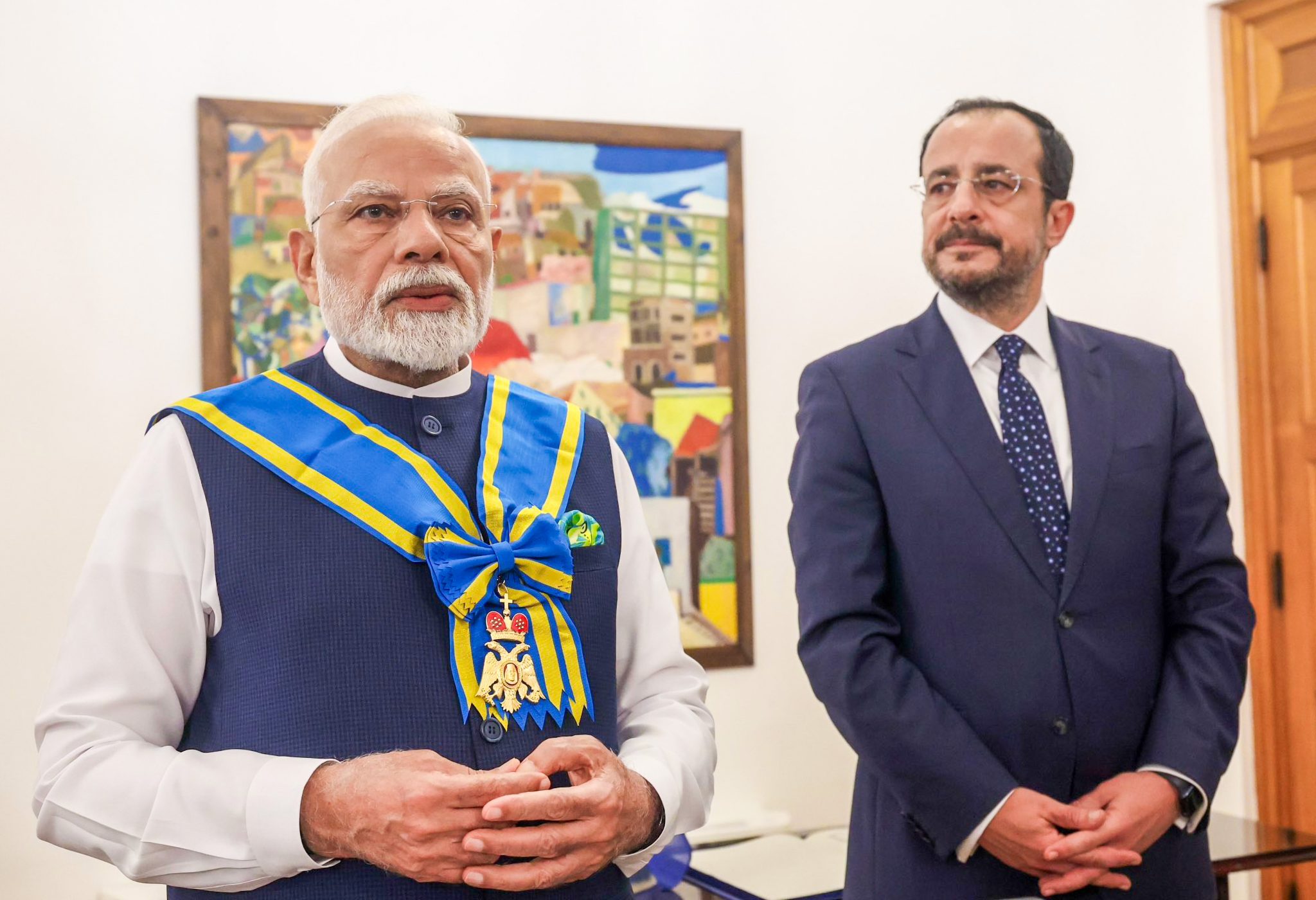 Cyprus confers highest civilian honour “Grand Cross of the Order of ...