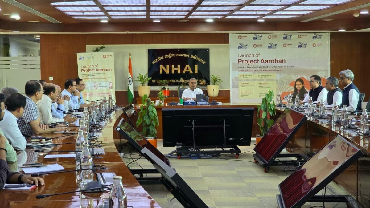 NHAI launches Project Aarohan to support education of toll plaza ...
