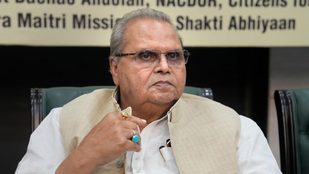 Former J&K Governor Satya Pal Malik Passes Away