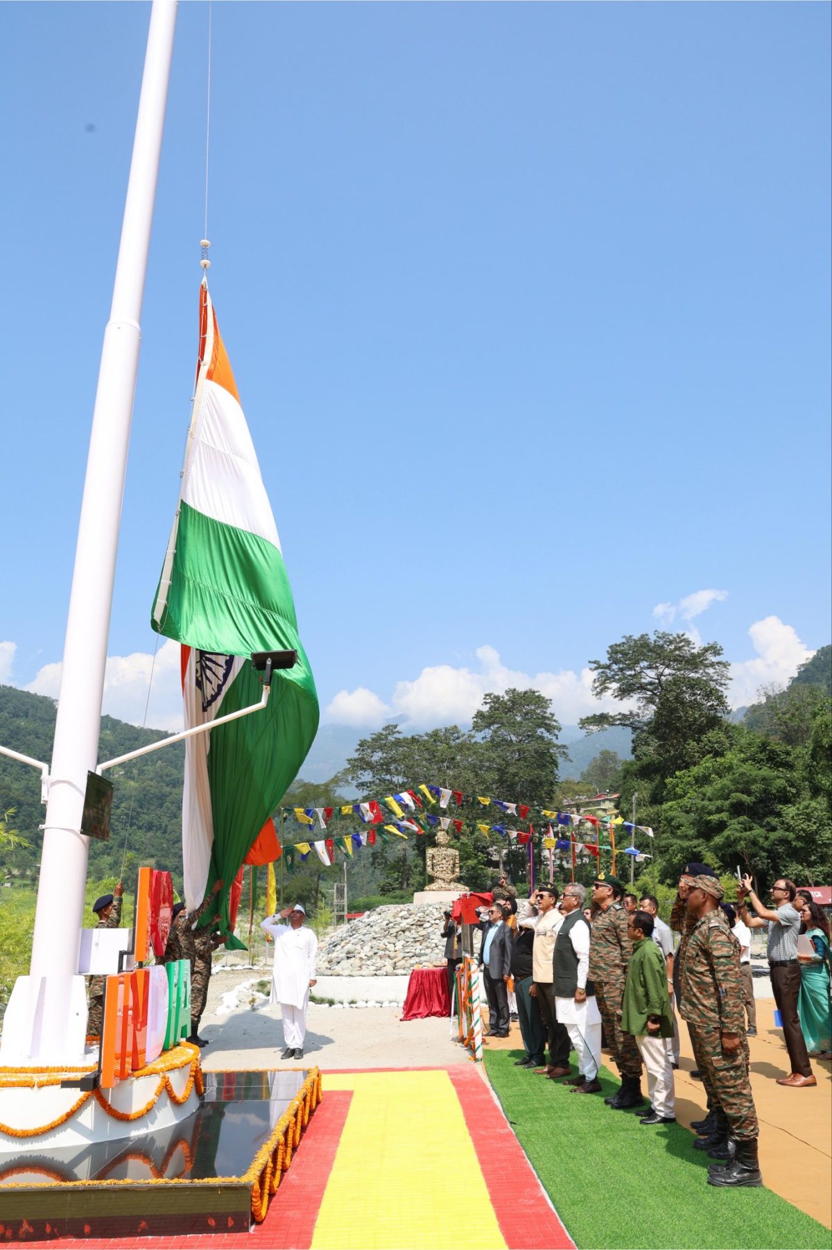 Sikkim Governor Inaugurates 70 | DD News On Air