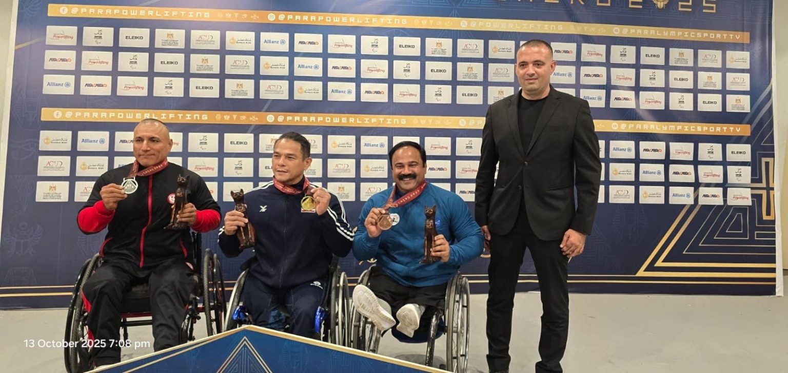 India’s Joby Mathew Wins Bronze at 2025 Para Powerlifting World ...
