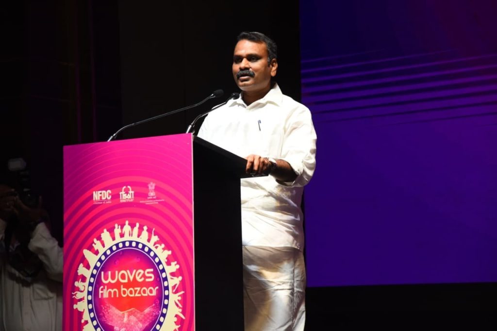 Minister Dr L Murugan Inaugurates WAVES Film Bazaar 2025 | DD News On Air