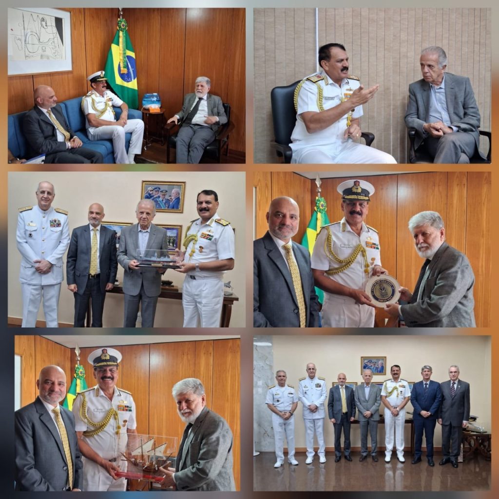 India and Brazil hold talks on defense cooperation, focusing on strategic collaboration and ...
