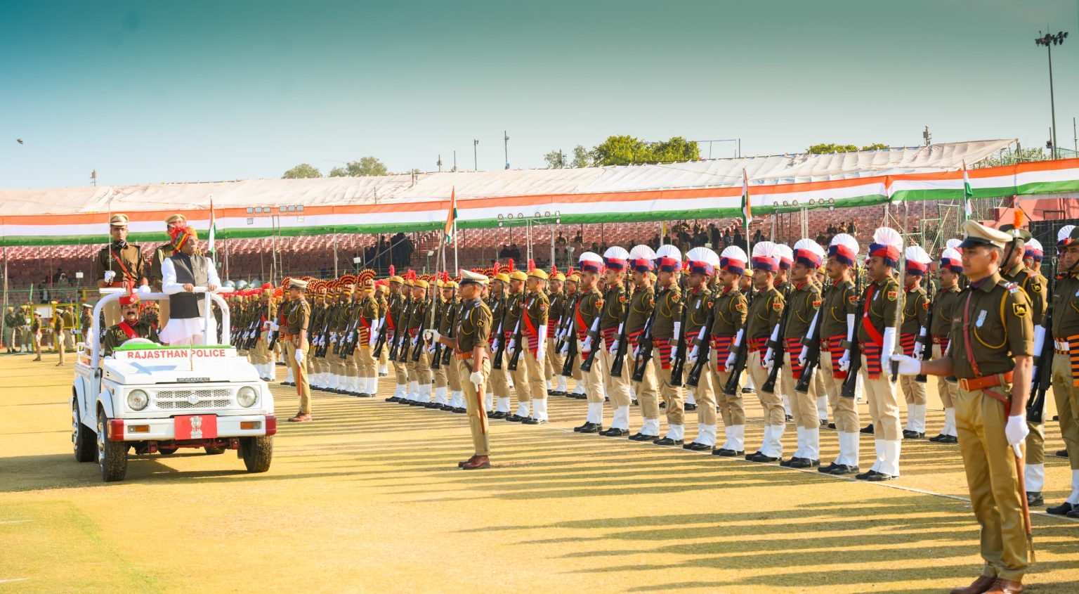 Rajasthan celebrates 77th Republic Day with pride & patriotic fervour ...