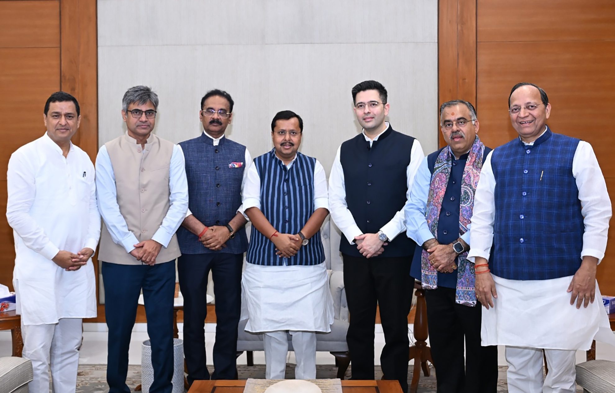 Rajya Sabha chairman approves merger of 7 AAP MPs with BJP; Total ...