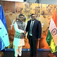 MoS for External Affairs Pabitra Margherita arrives in Honduras | DD ...
